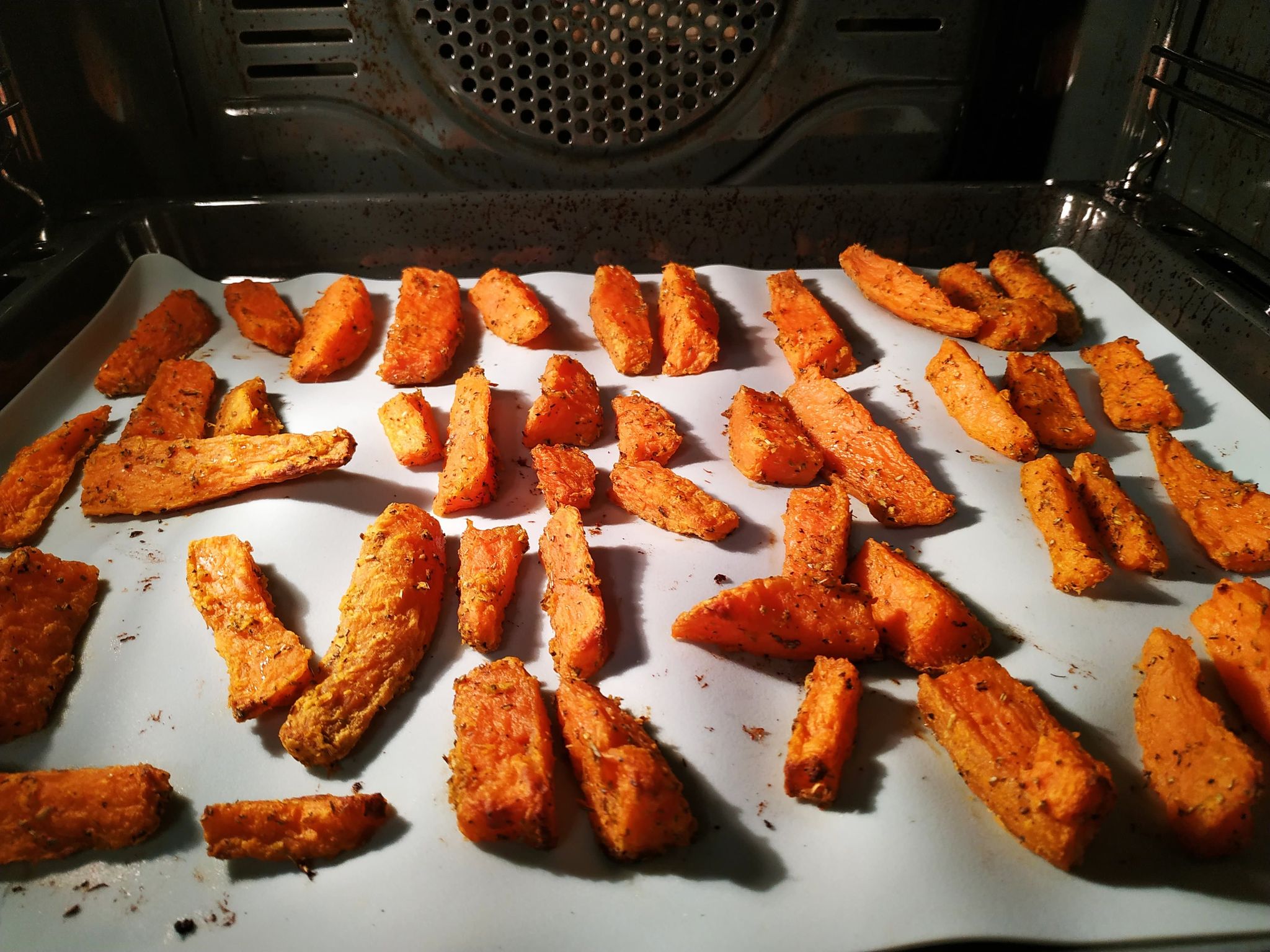 Frites de patates douces